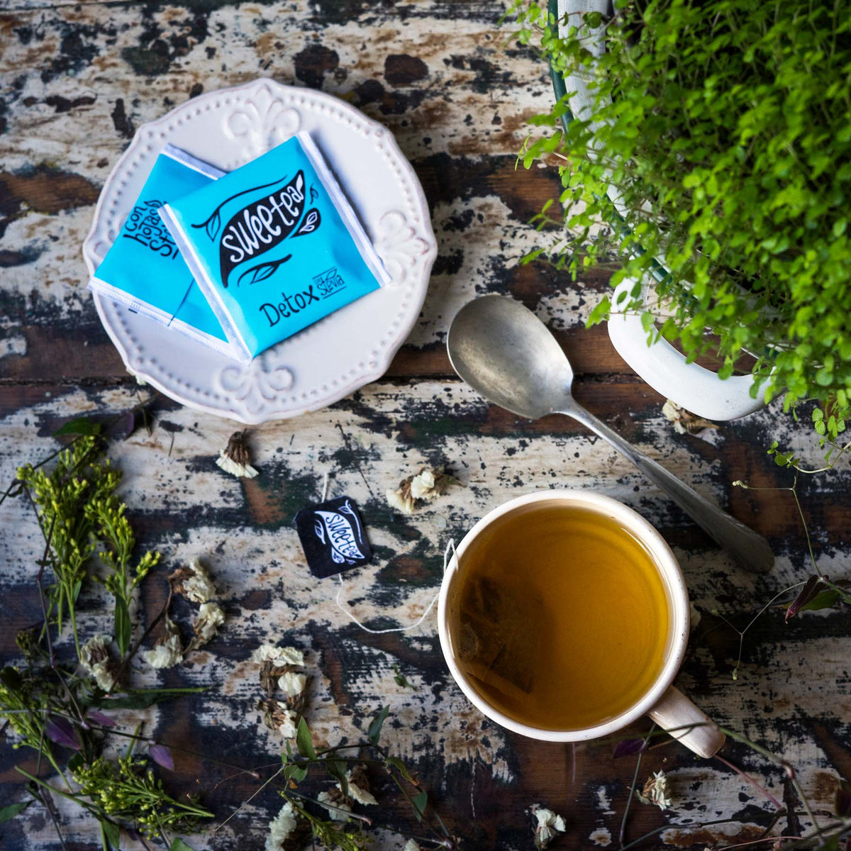 Té Detox Sweetea - Cómo desintoxicar el cuerpo con Té Verde